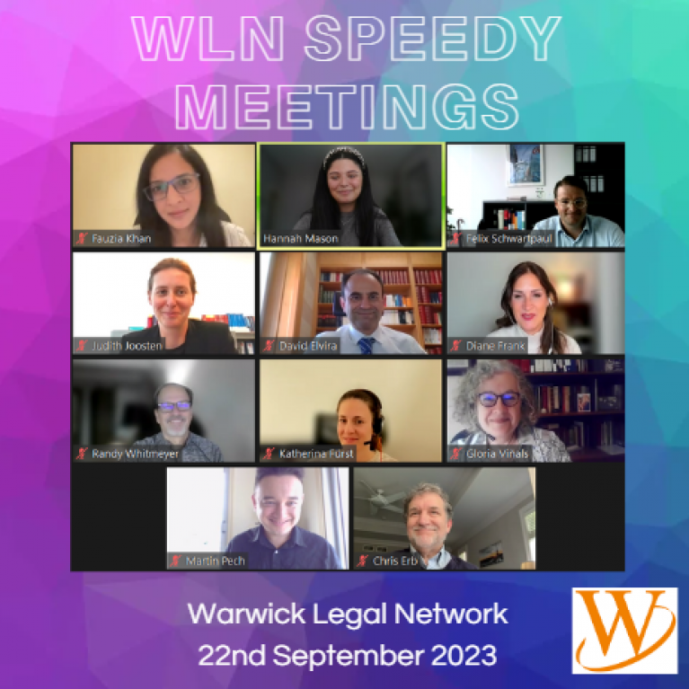 Wln Speedy Meetings Warwick Legal